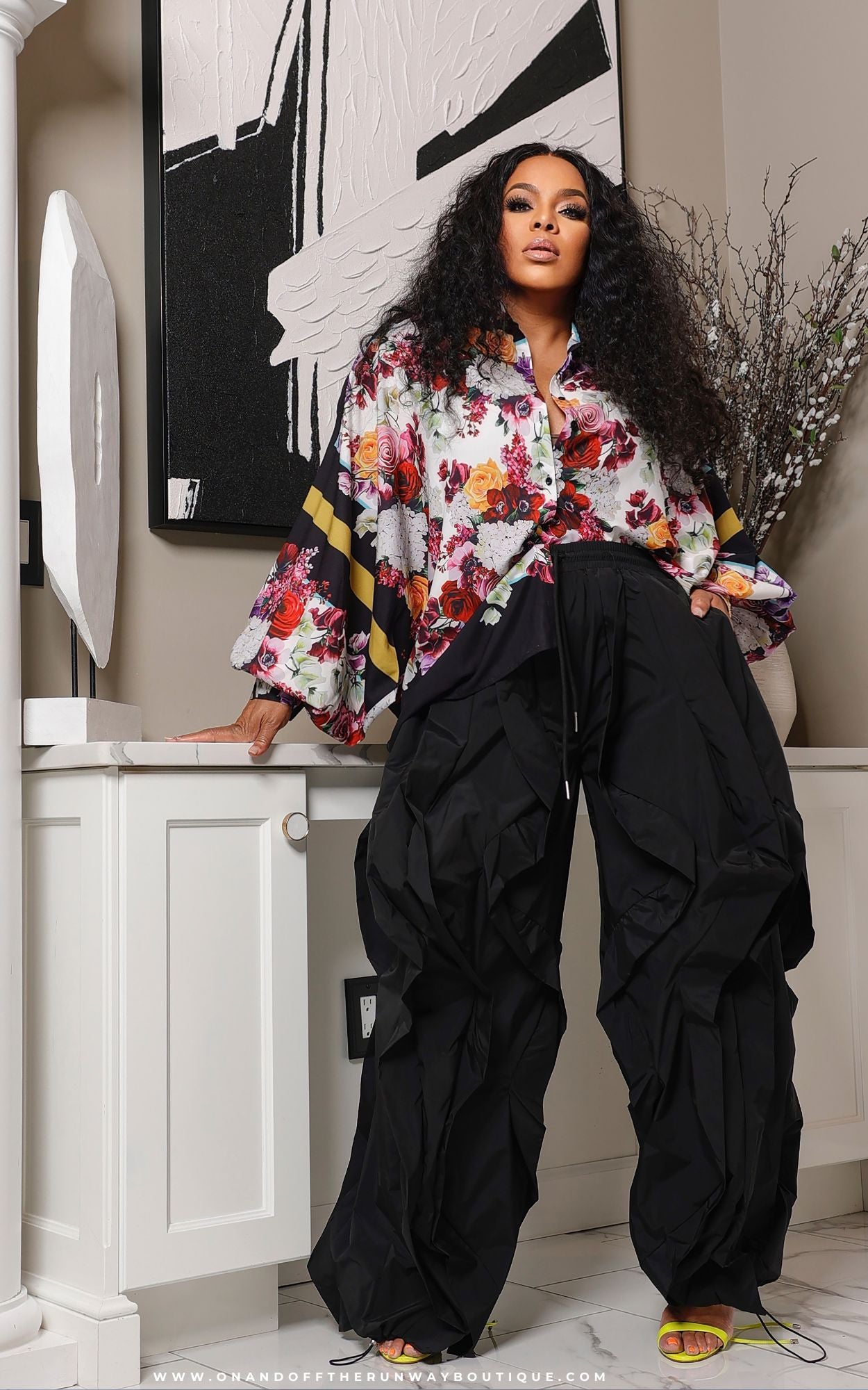 The Layered Jogger Style Trouser | Black | Review Description & Return ...